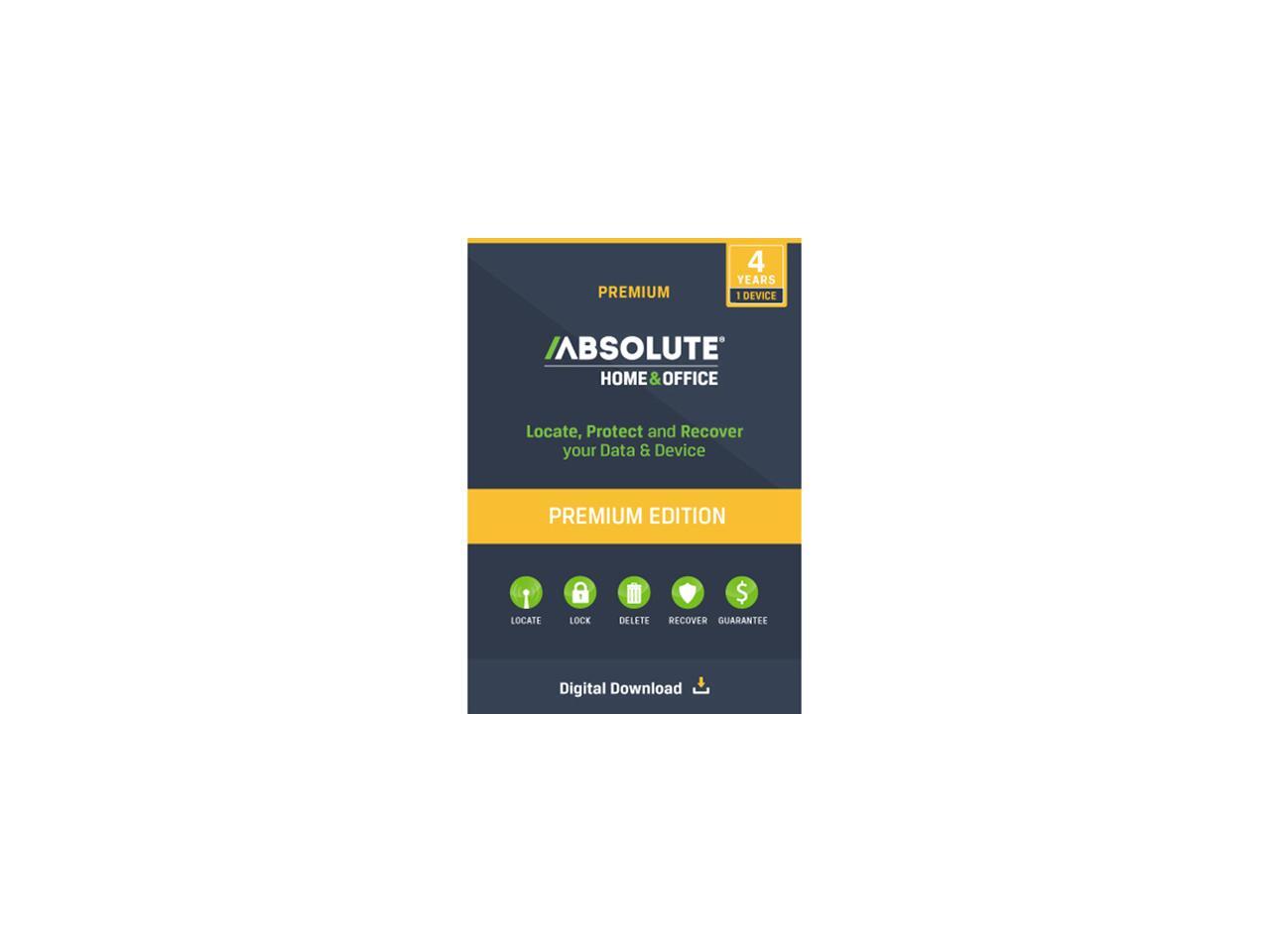 Absolute Home & Office Premium Download - Track, Recover - Newegg.com