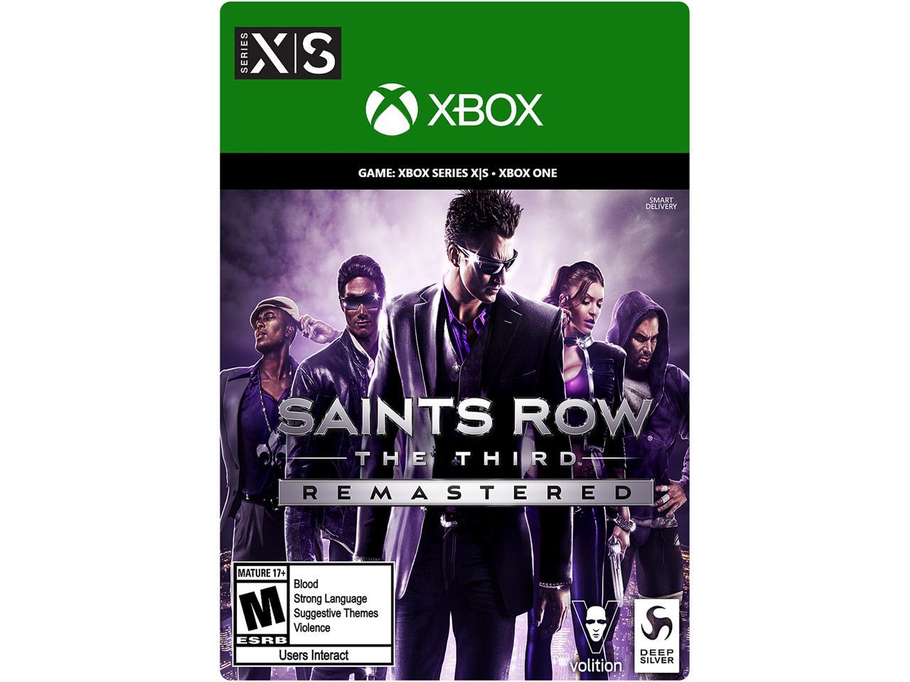 Saints Row: The Third Remastered Xbox Series X|S, Xbox One [Digital ...