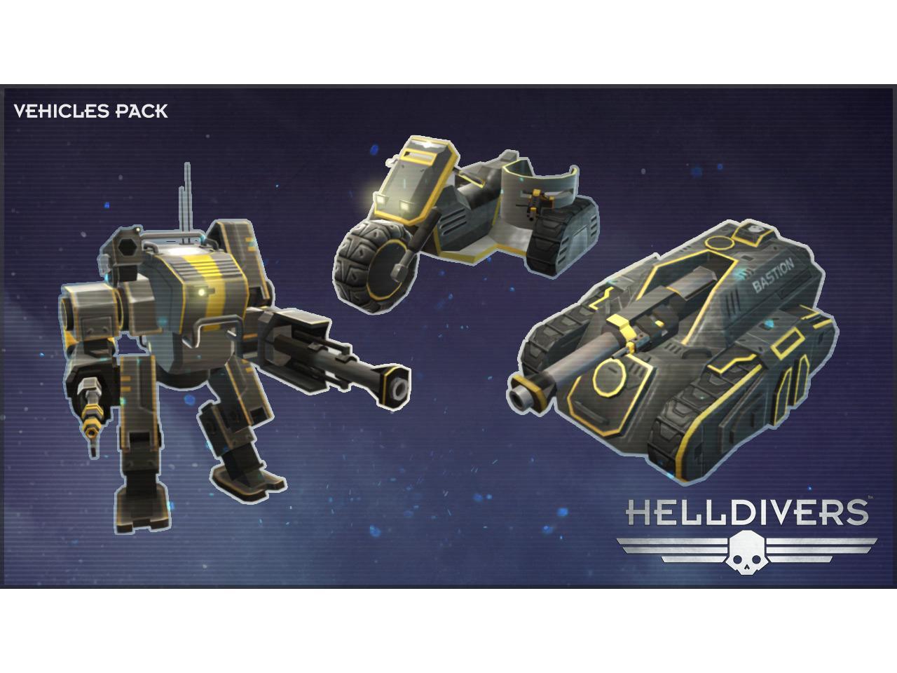 HELLDIVERS™ Vehicles Pack - PC [Steam Online Game Code] - Newegg.com