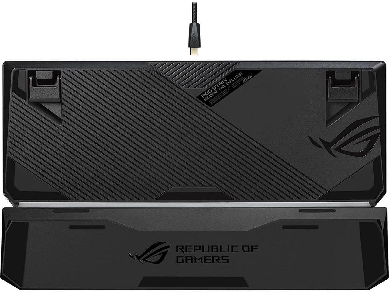 ASUS X801 ROG Strix Scope NX TKL Deluxe 80% RGB Gaming Mechanical ...