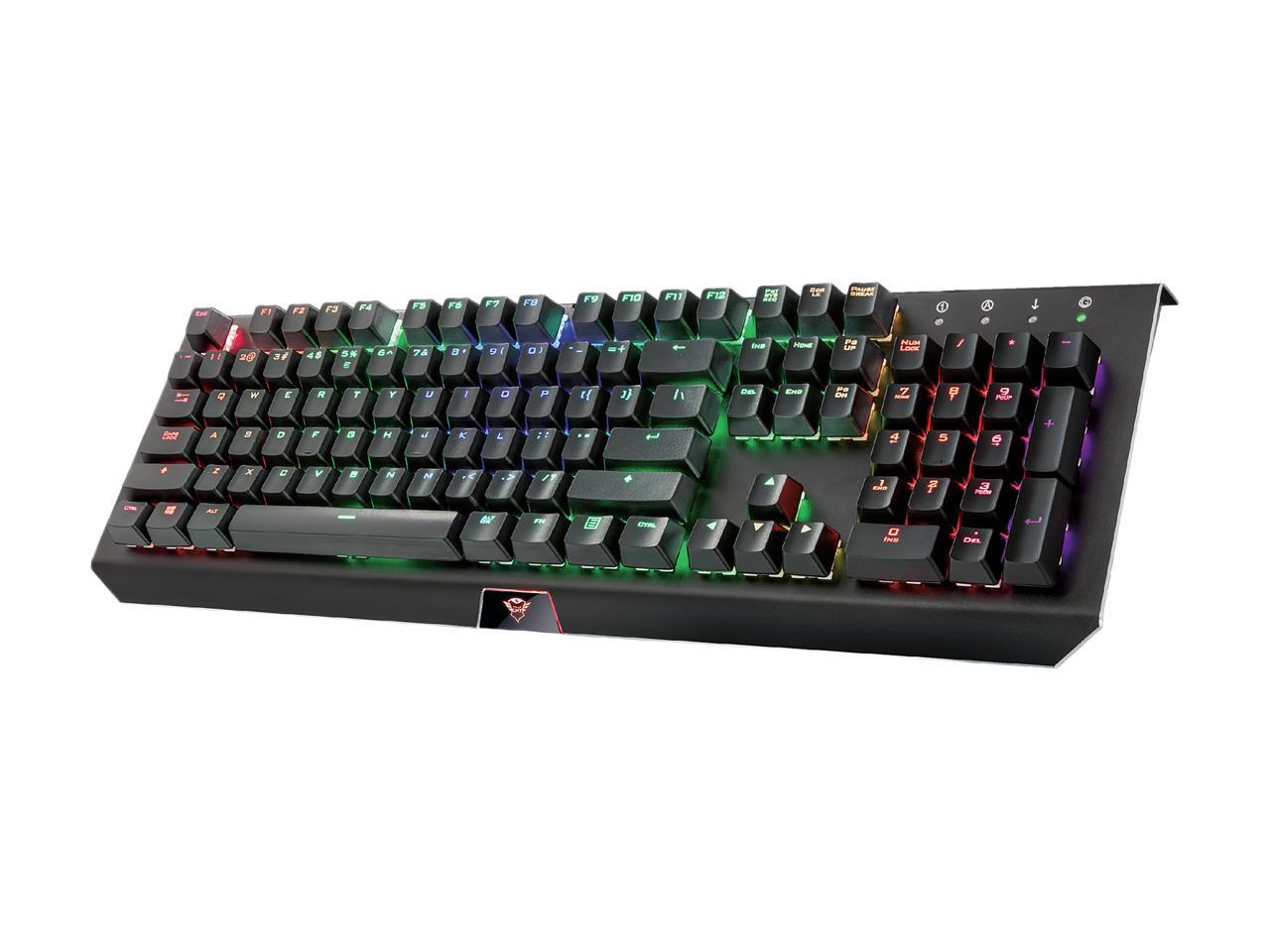 Trust GXT 890 Cada RGB Mechanical Gaming Keyboard - with Quick ...