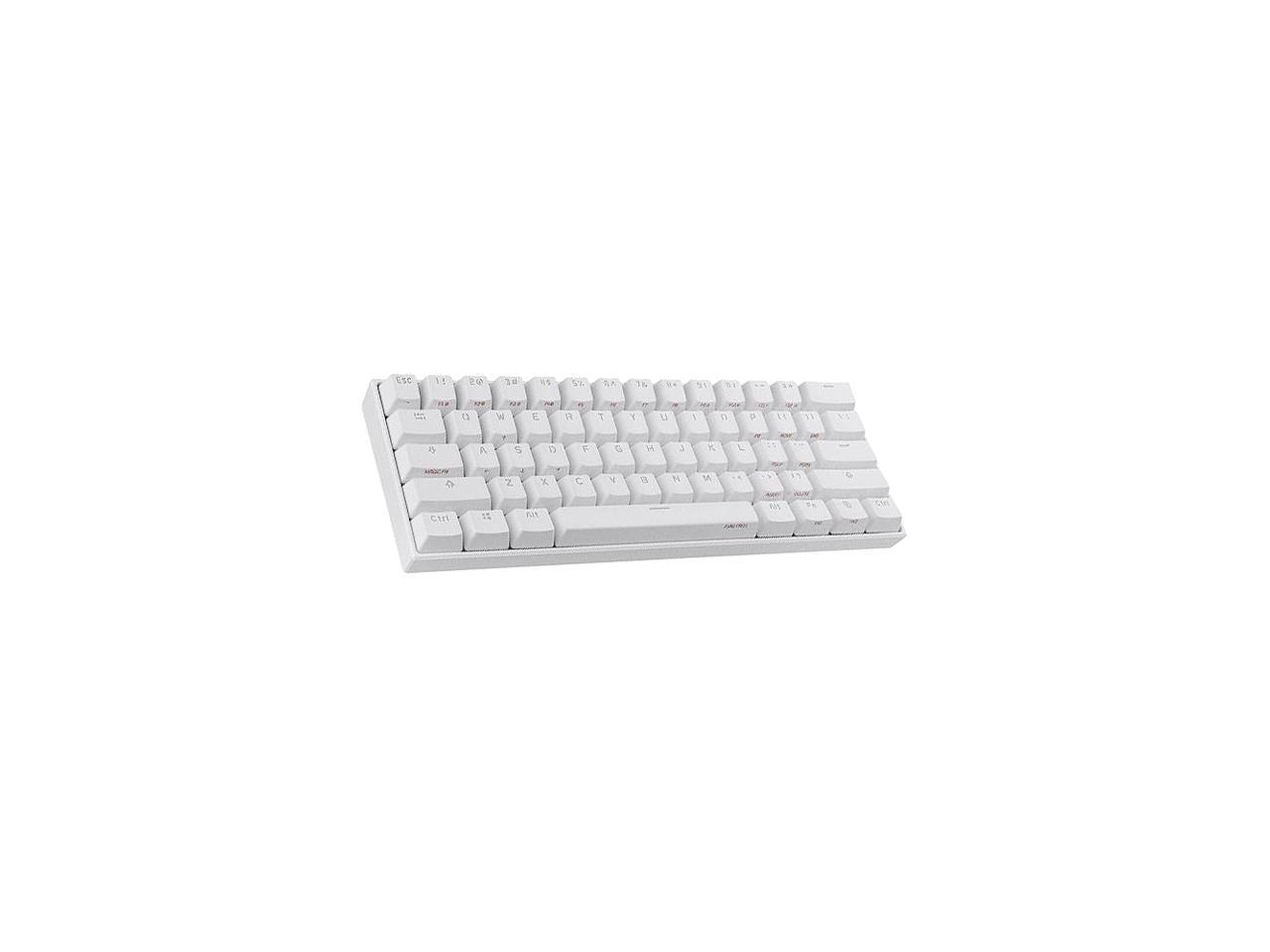 Anne Pro 2 60% Mechanical Gaming Keyboard Wired/Wireless Dual Mode Full ...