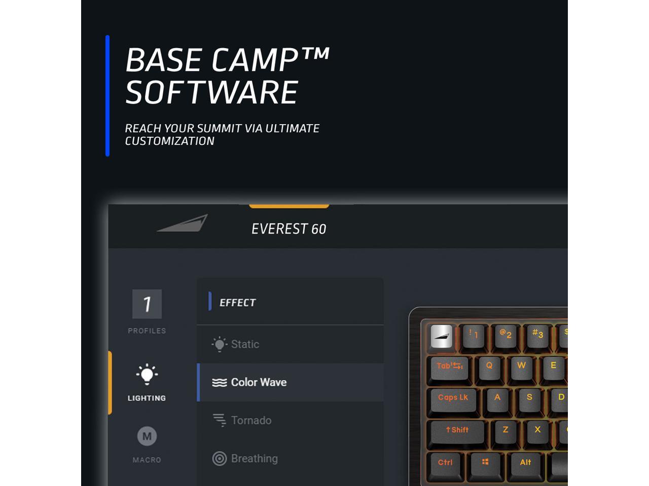 MOUNTAIN Everest 60 Numpad - With RGB Illumination and Lubed ...