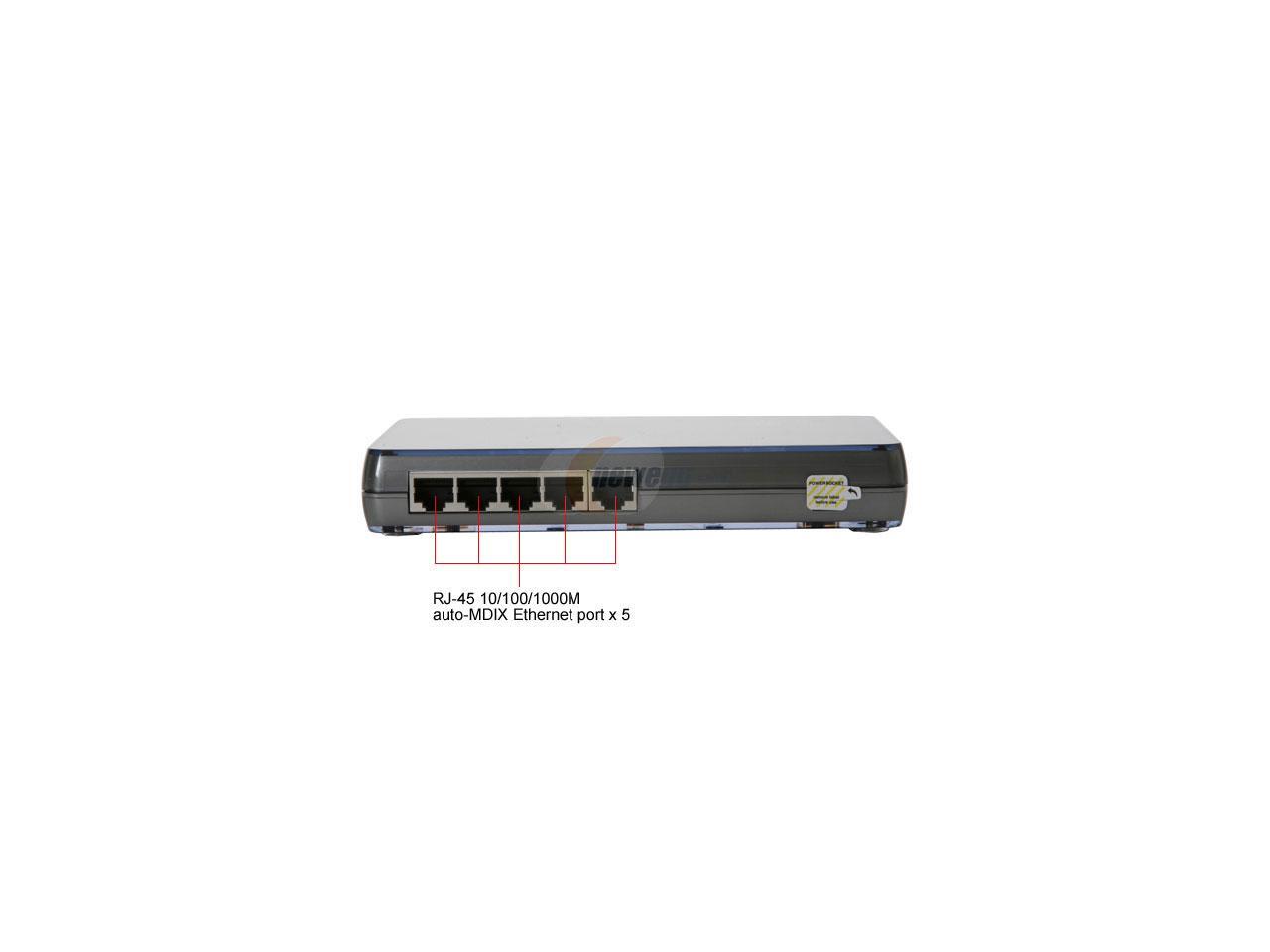 3com 3CGSU05 Gigabit Switch 5 - Newegg.com