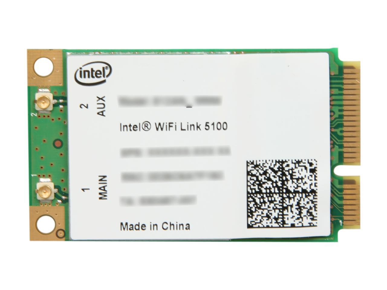 Intel 512AN_MMWW2 Mini PCI Express 5100 Wi-Fi Link Wireless Adapter - Newegg.com