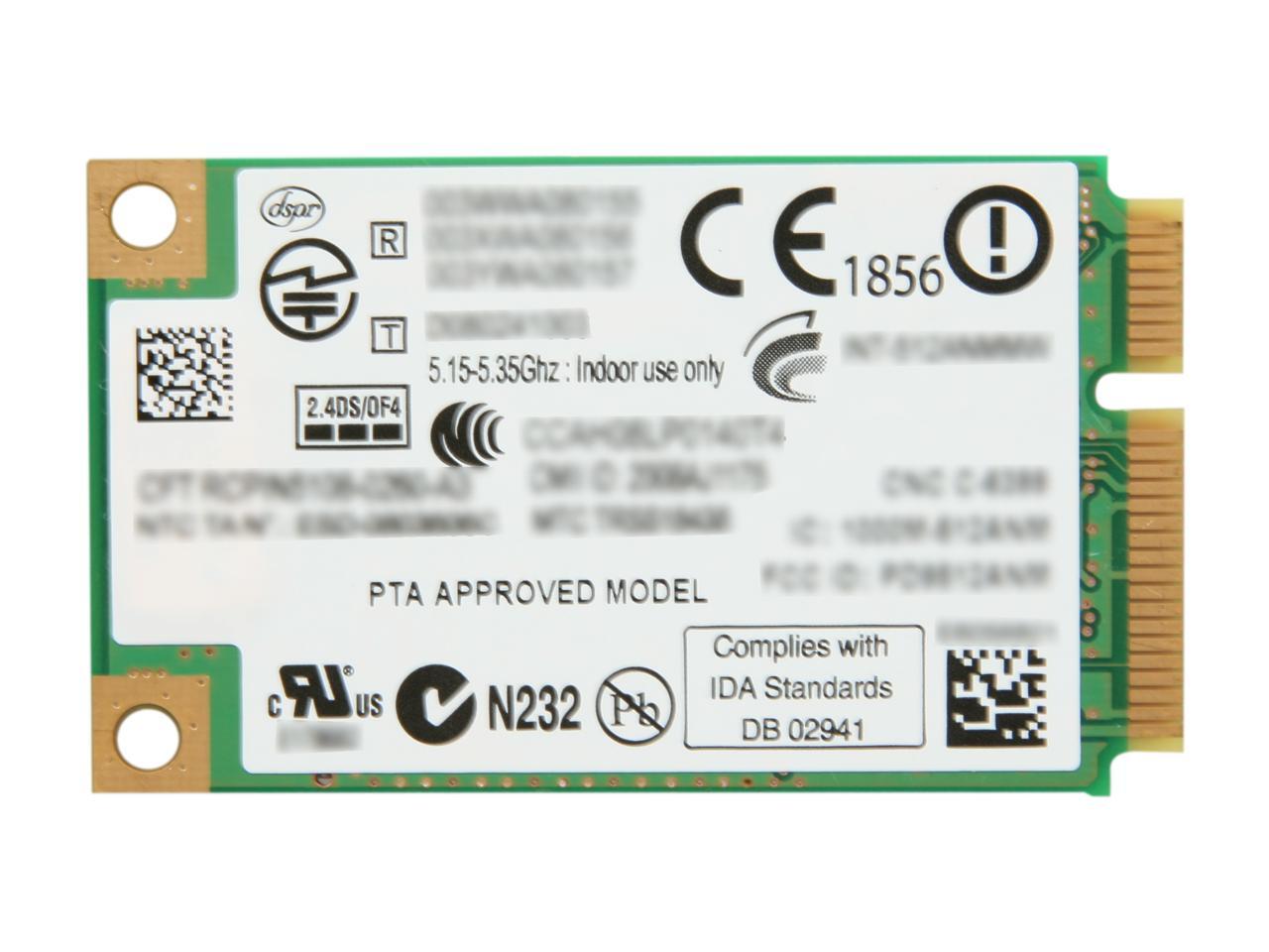 Intel 512AN_MMWW2 Mini PCI Express 5100 Wi-Fi Link Wireless Adapter - Newegg.com