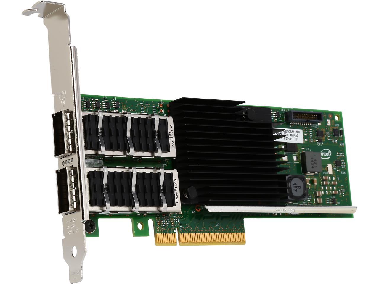 Intel XL710QDA2BLK PCIe 3.0, x8 Dual port Ethernet Converged Network ...