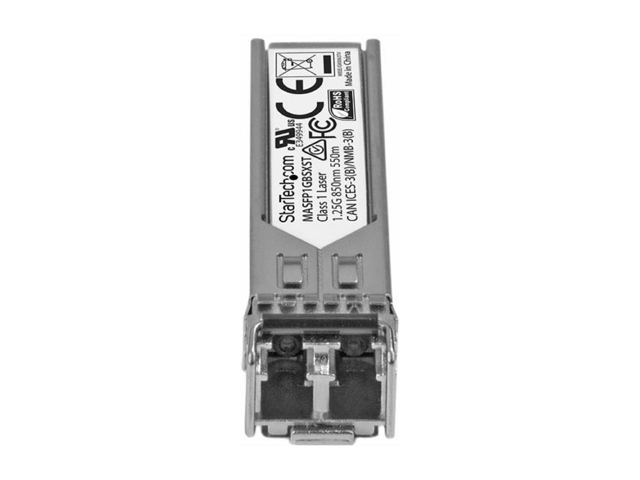 StarTech.com MASFP1GBSXST Cisco MA-SFP-1GB-SX Compatible SFP Module ...