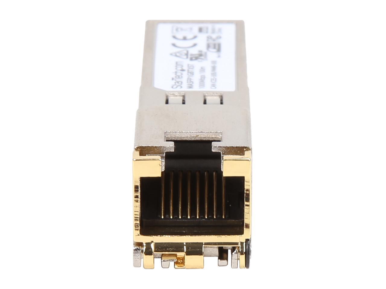 StarTech.com MASFP1GBTXST Cisco Meraki MA-SFP-1GB-TX Compatible SFP ...
