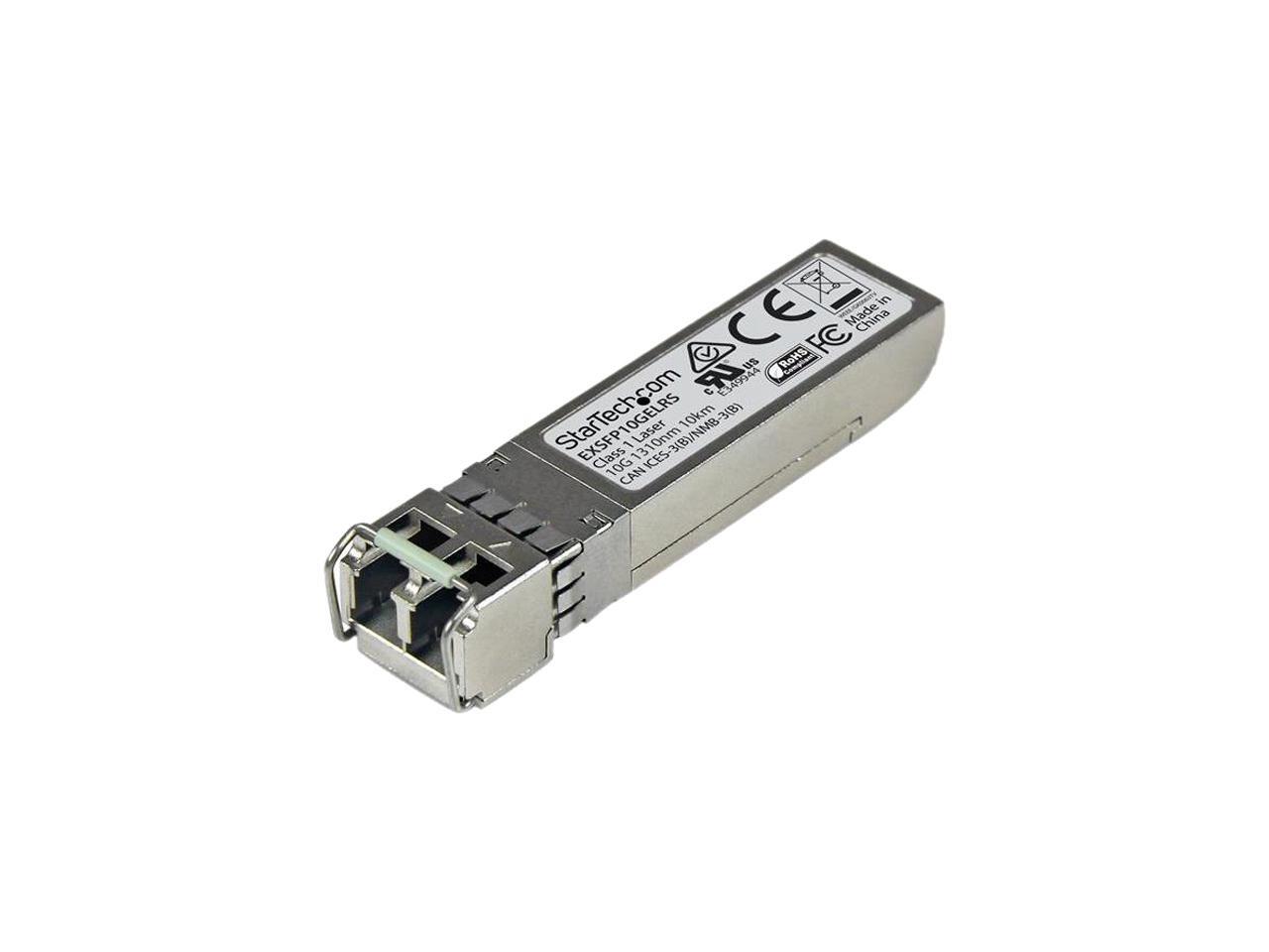 StarTech EXSFP10GELRS 10 Gigabit Fiber SFP+ Transceiver Module - Juniper EX-SFP-10GE-LR ...