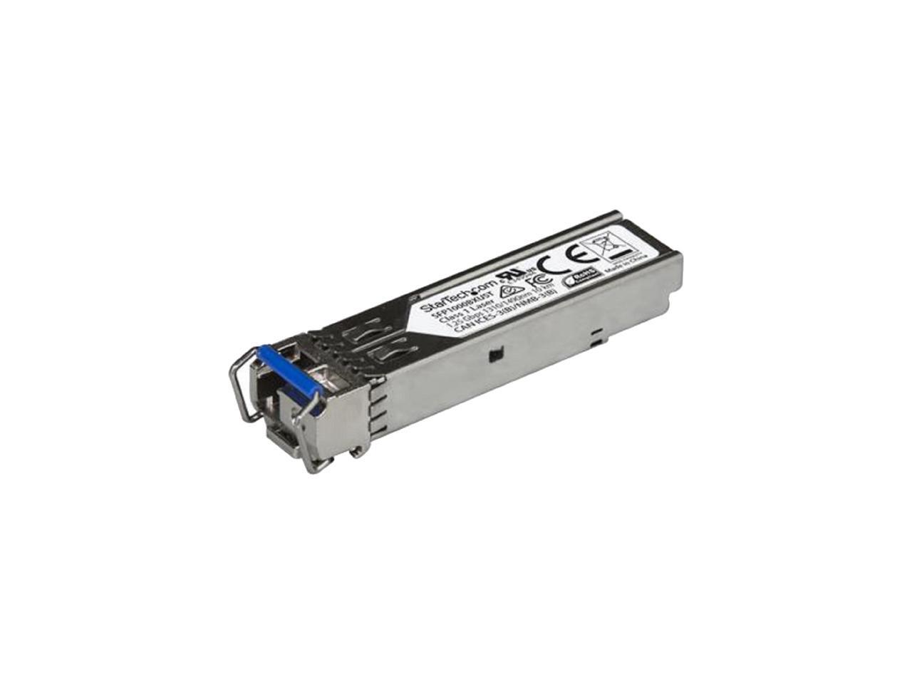 StarTech.com SFP1000BXUST 1000BASE-BX Upstream SFP Transceiver Module ...