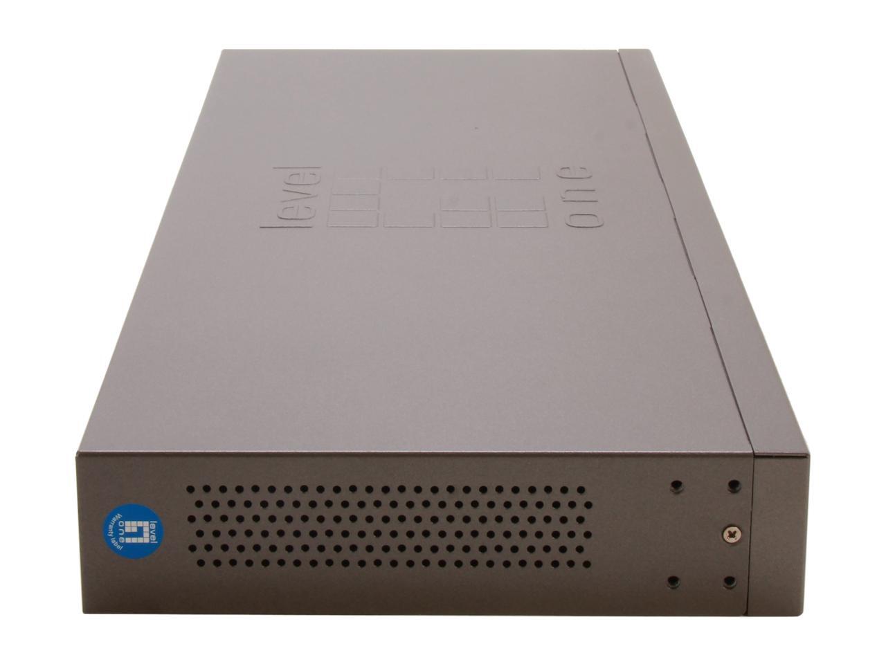 LevelOne FSW-2450 Rackmount Switch - Newegg.com