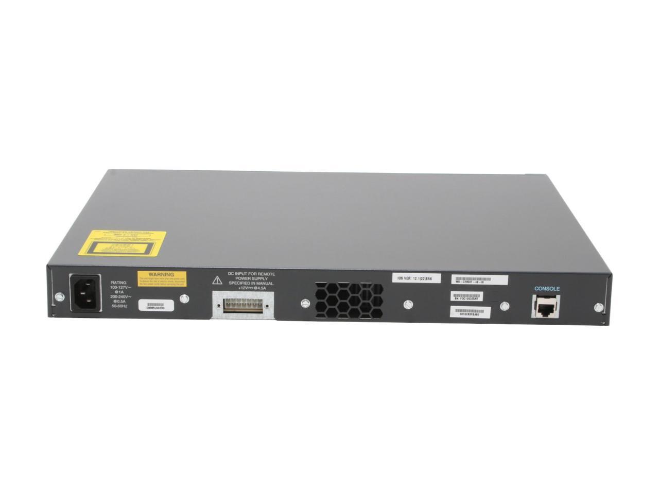 CISCO Catalyst 2950 WS-C2950T-48-SI Switch - Newegg.com