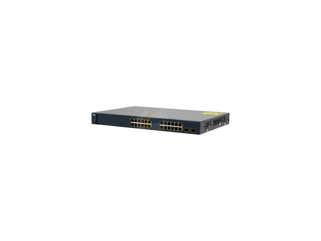 CISCO CATALYST 3560 WS-C3560-24PS-S 10/100Mbps + 1000Mbps Switch /w PoE ...