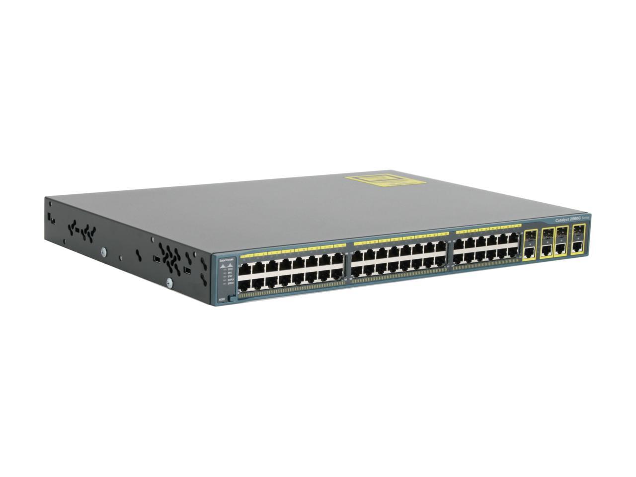 CISCO WS-C2960G-48TC-L 1000Mbps Switch 44 Ethernet port - Newegg.com