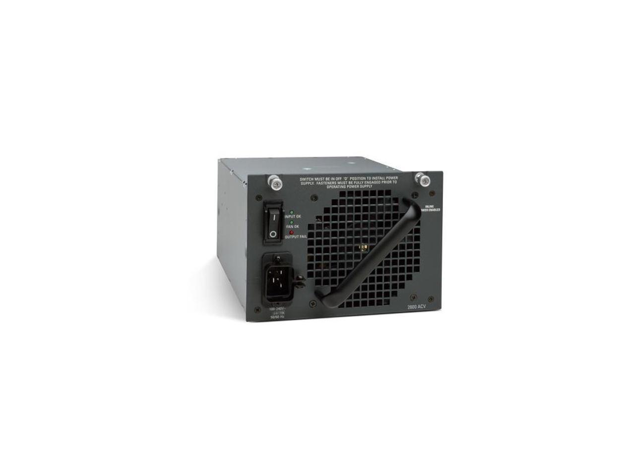 Cisco PWR-C45-2800ACV= Catalyst 4500 2800 WAC Power Supply (PoE ...