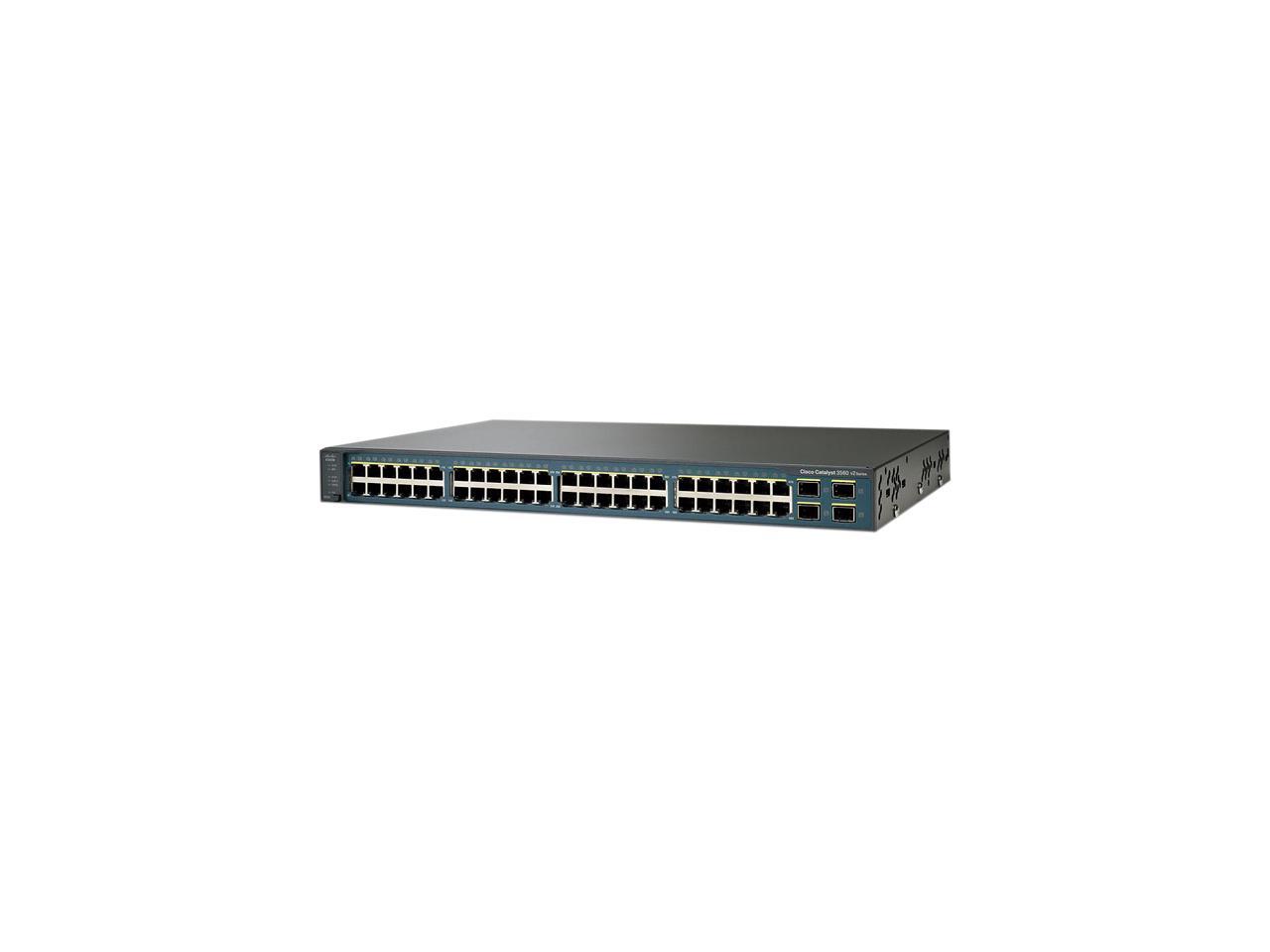 CISCO Catalyst 3560V2 Series WS-C3560V2-48TS-S Switch - Newegg.com
