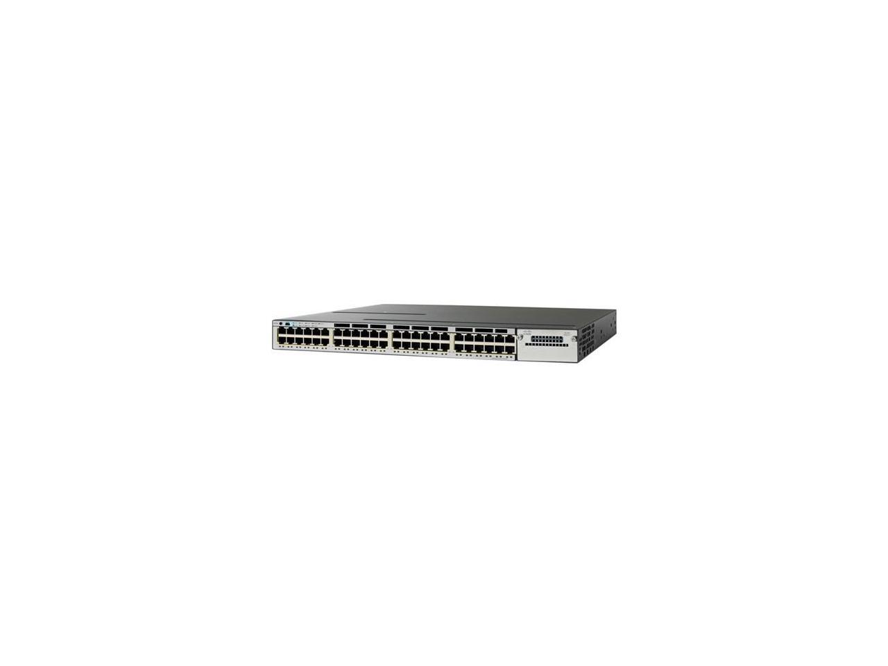 CISCO Catalyst 3750-X Series WS-C3750X-48P-S Switch - Newegg.com