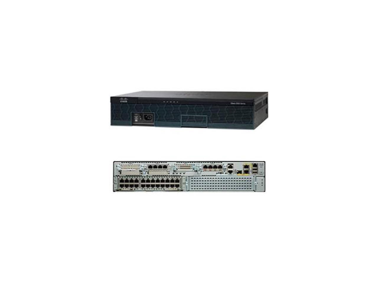 CISCO 2900 CISCO2921-SEC/K9 10/100/1000Mbps 2921 Integrated Services ...