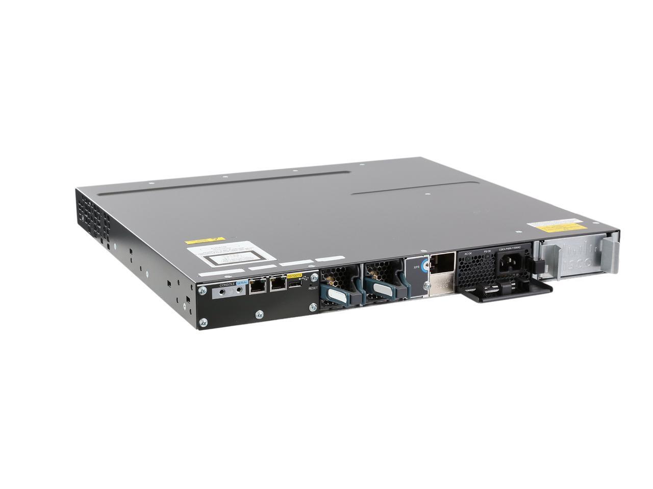 CISCO Catalyst 3560-X WS-C3560X-24P-L POE Ethernet Switch - 24 Port - 2 ...