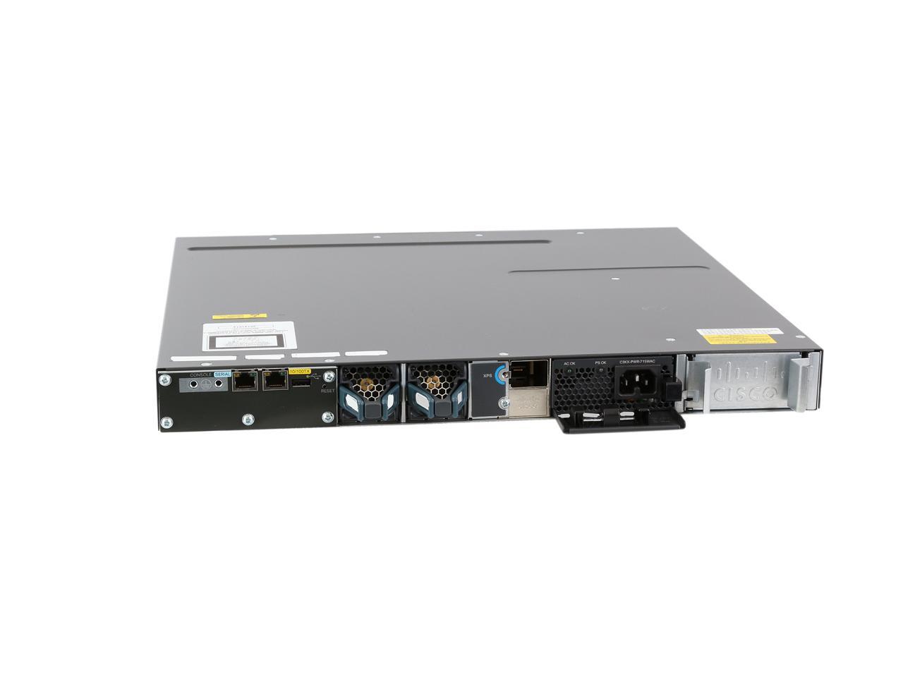 CISCO Catalyst 3560-X WS-C3560X-24P-L POE Ethernet Switch - 24 Port - 2 ...