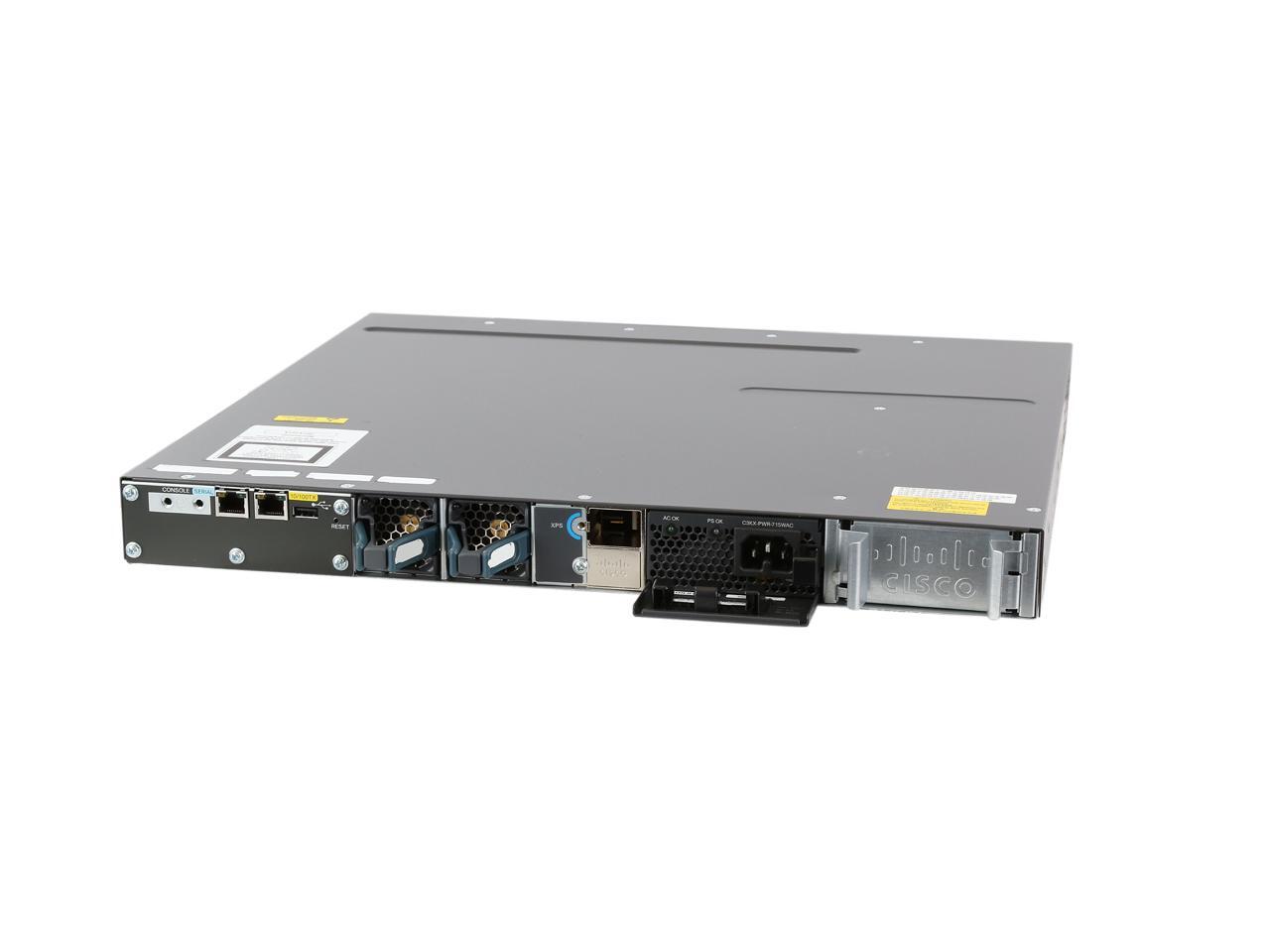 CISCO Catalyst 3560-X WS-C3560X-24P-L POE Ethernet Switch - 24 Port - 2 ...