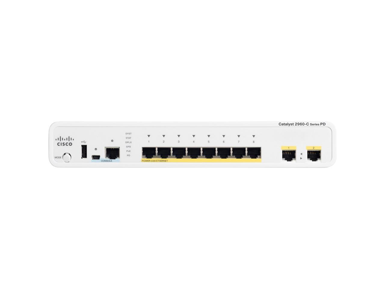 Cisco Catalyst WS-C2960C-12PC-L Ethernet Switch - Newegg.com