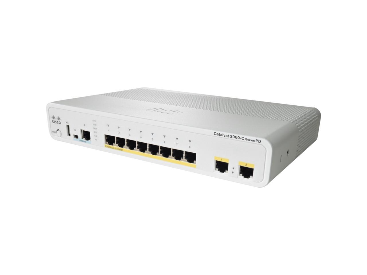 Cisco Catalyst WS-C2960C-8TC-L Layer 3 Switch - Newegg.com