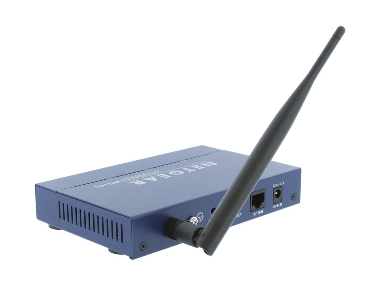 NETGEAR WG103-100NAS Prosafe Wireless Access Point - Newegg.com