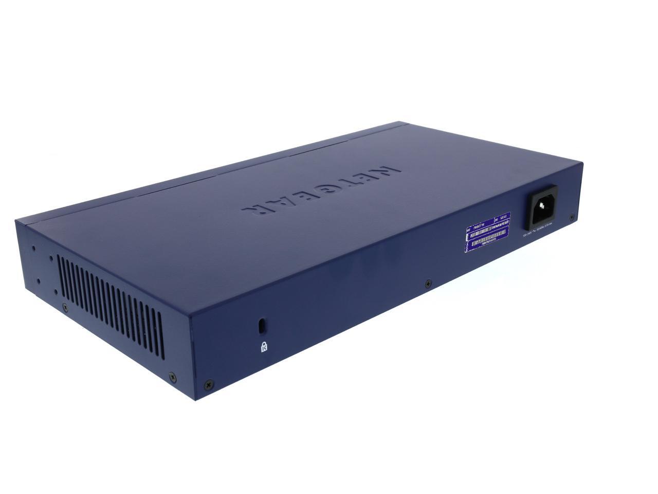 NETGEAR ProSAFE 24-Port Fast Ethernet Smart Managed Switch (FS526T ...