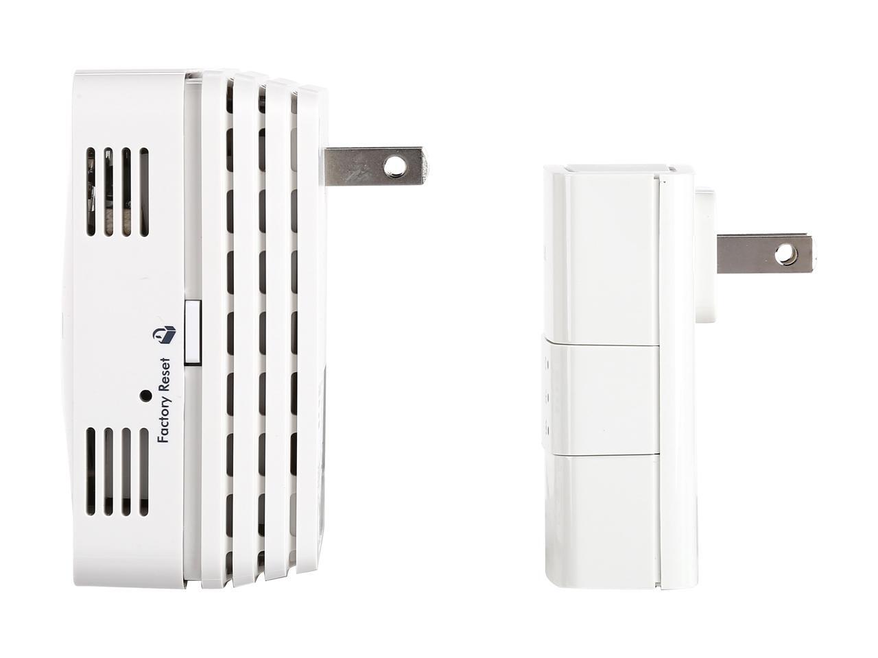 Netgear XWNB5221-100PAS AV500 Power with N300 Wireless Range Extender ...