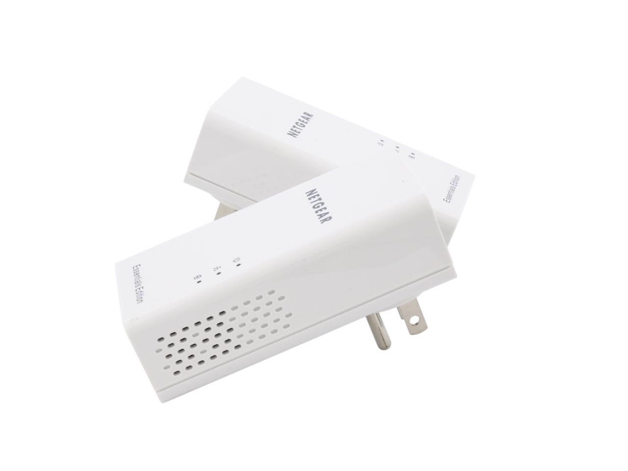 NETGEAR PL1010 Homeplug AV2 1 Gbps Powerline Kit, Up to 1000 Mbps ...