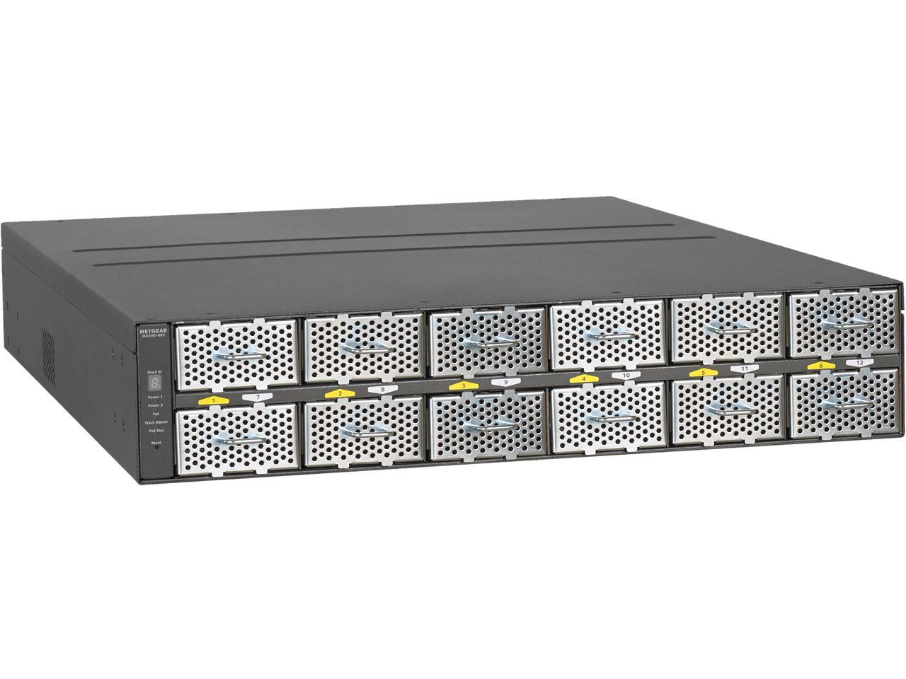 NETGEAR M4300-96X Stackable 10G and 40G Modular Managed Switch Empty ...