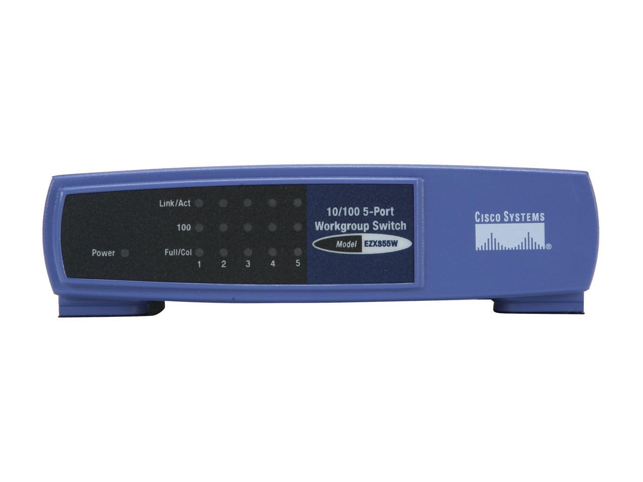 LINKSYS EZXS55W Workgroup Switch - Newegg.com