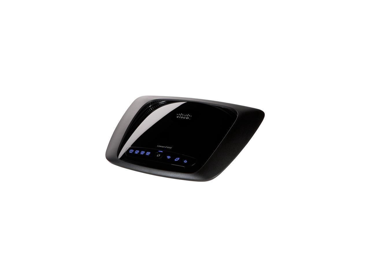 Linksys E1000-CA 2.4GHz 300Mbps 2T2R Wireless Router - Newegg.com