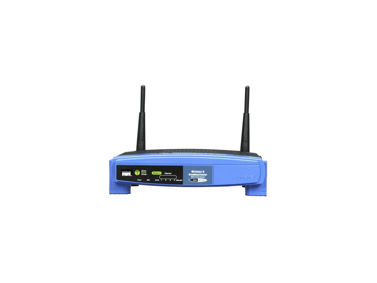 Refurbished: Linksys WRT54GL-RM Wireless-G Broadband Router - Newegg.ca