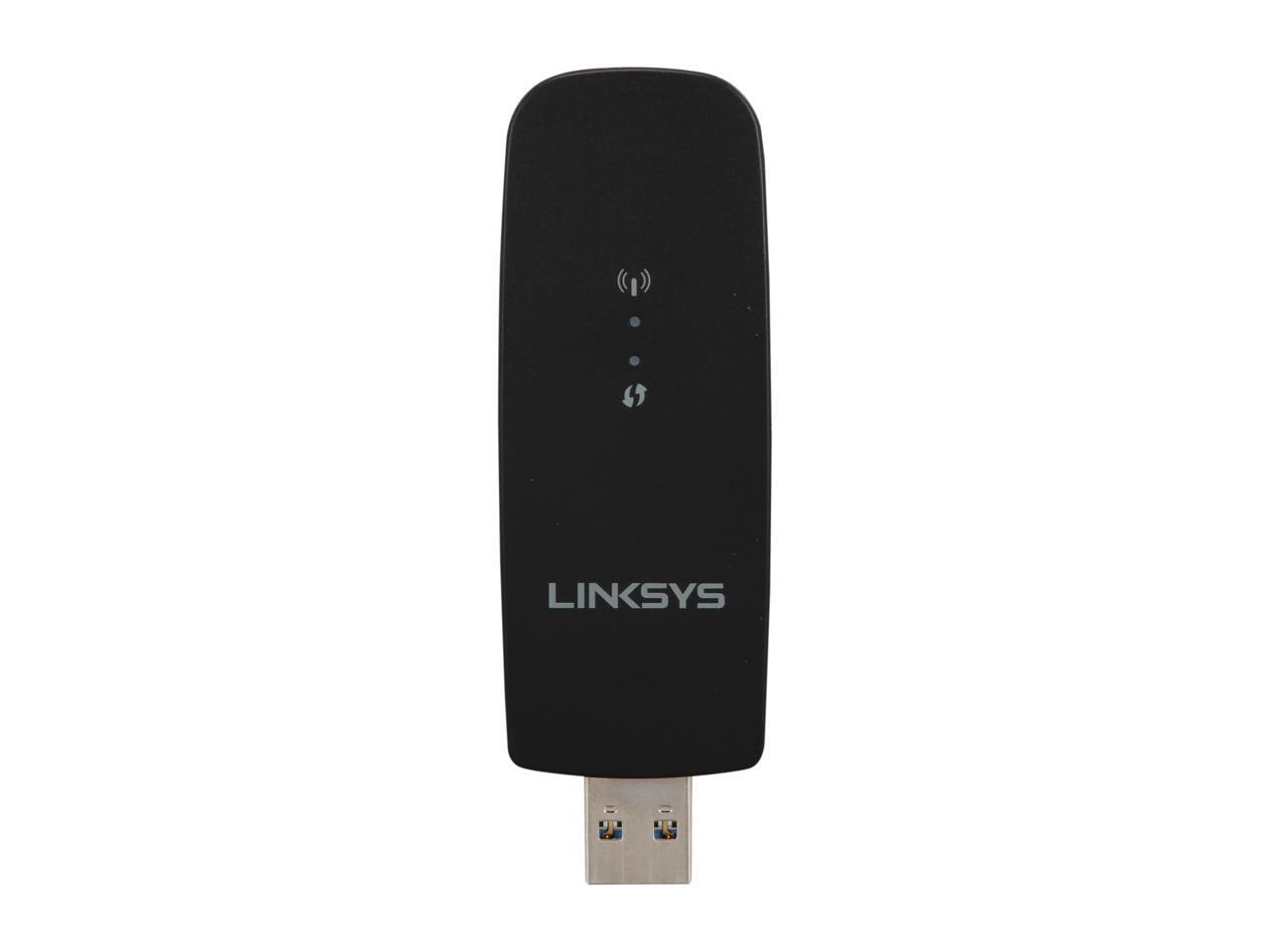 Linksys WUSB6300 USB 3.0 Wireless AC1200 Dual-Band Adapter - Newegg.com