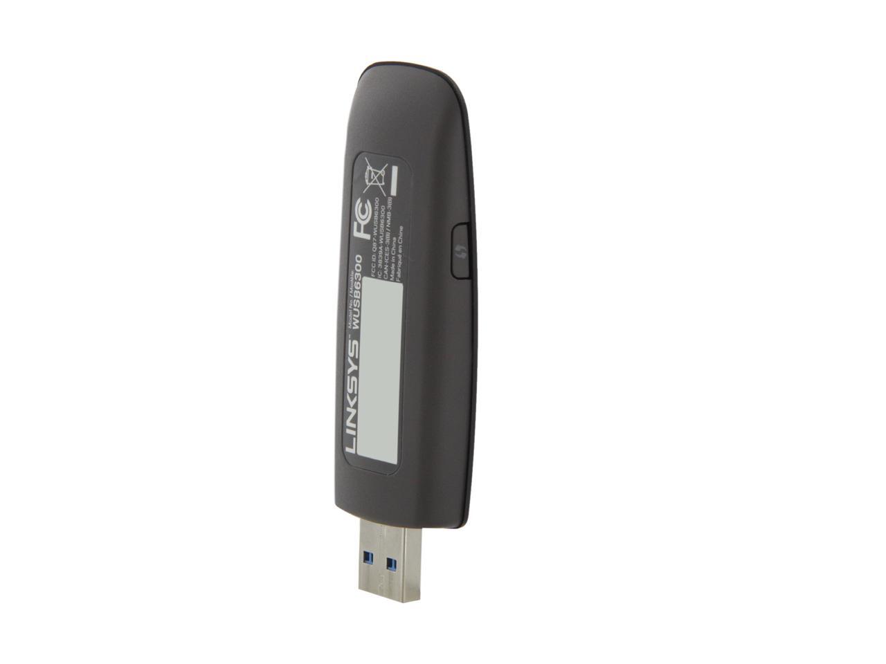 Linksys WUSB6300 USB 3.0 Wireless AC1200 Dual-Band Adapter - Newegg.com
