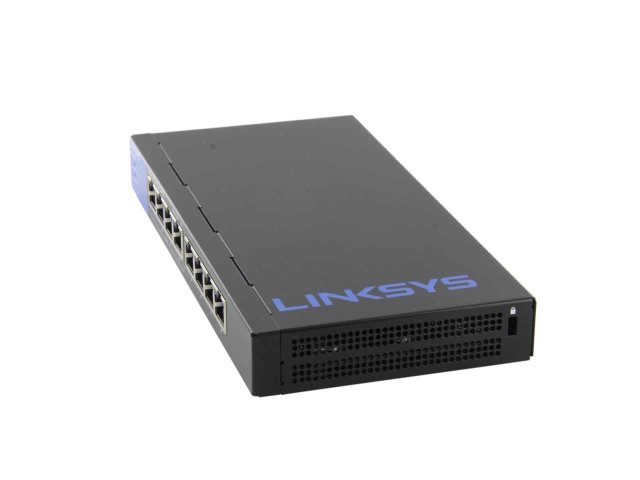 LINKSYS LGS108P 8-Port Business Desktop Gigabit with 4 PoE+ ports ...