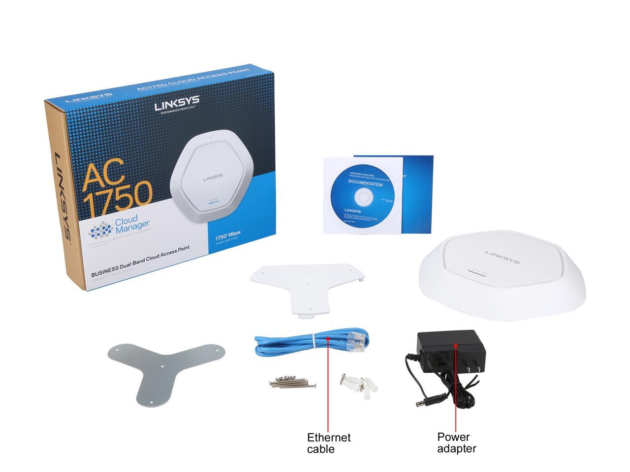 LINKSYS LAPAC1750C Business AC1750 Dual-Band Access Point - Newegg.com
