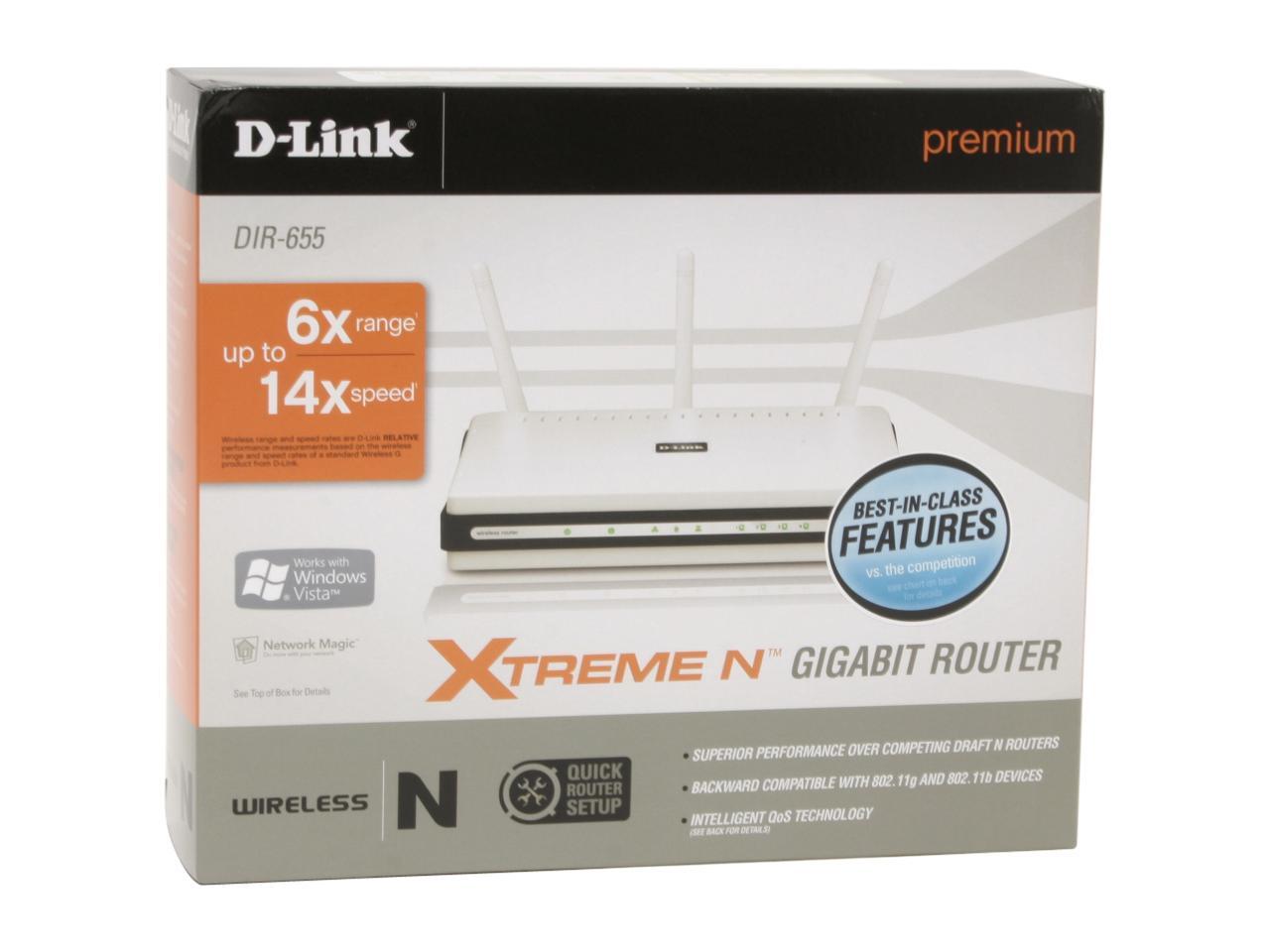 D-Link DIR-655 Xtreme N Gigabit Router - Newegg.ca