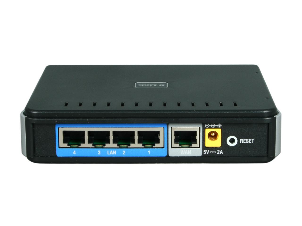 Refurbished: D-Link EBR-2310/RE 10/100Mbps Ethernet Broadband Router ...