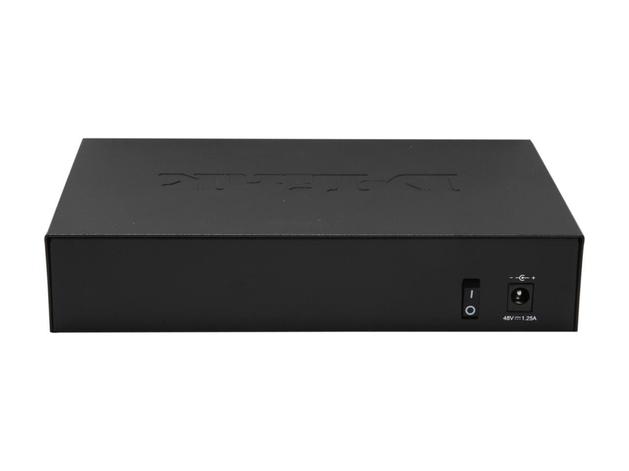 D-Link DGS-1008P 8-port Gigabit Ethernet POE Switch - Newegg.com