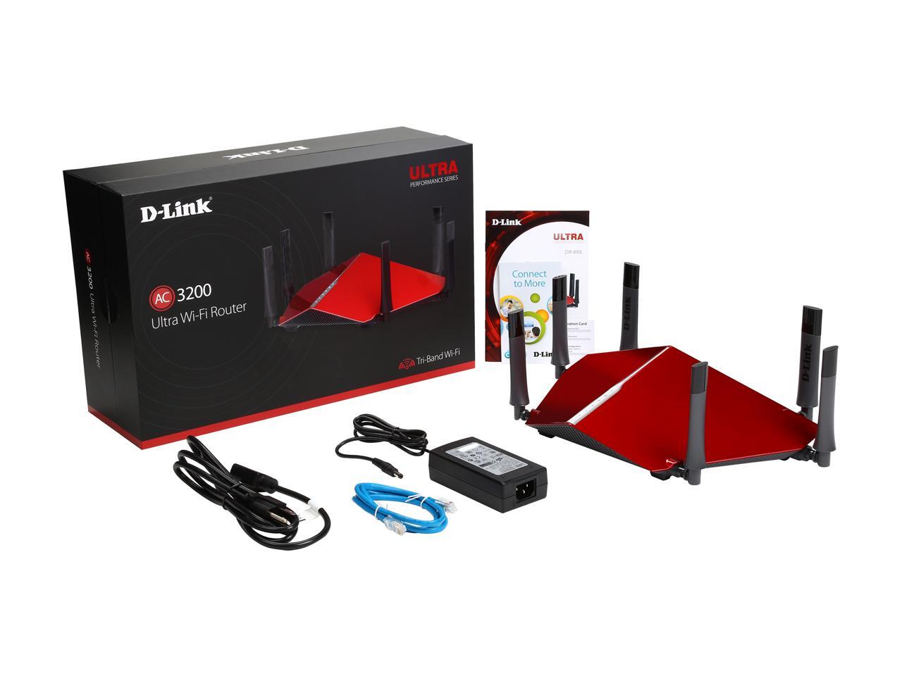 D-Link DIR-890L/R Wireless AC3200 Ultra Wi-Fi Router - Newegg.ca
