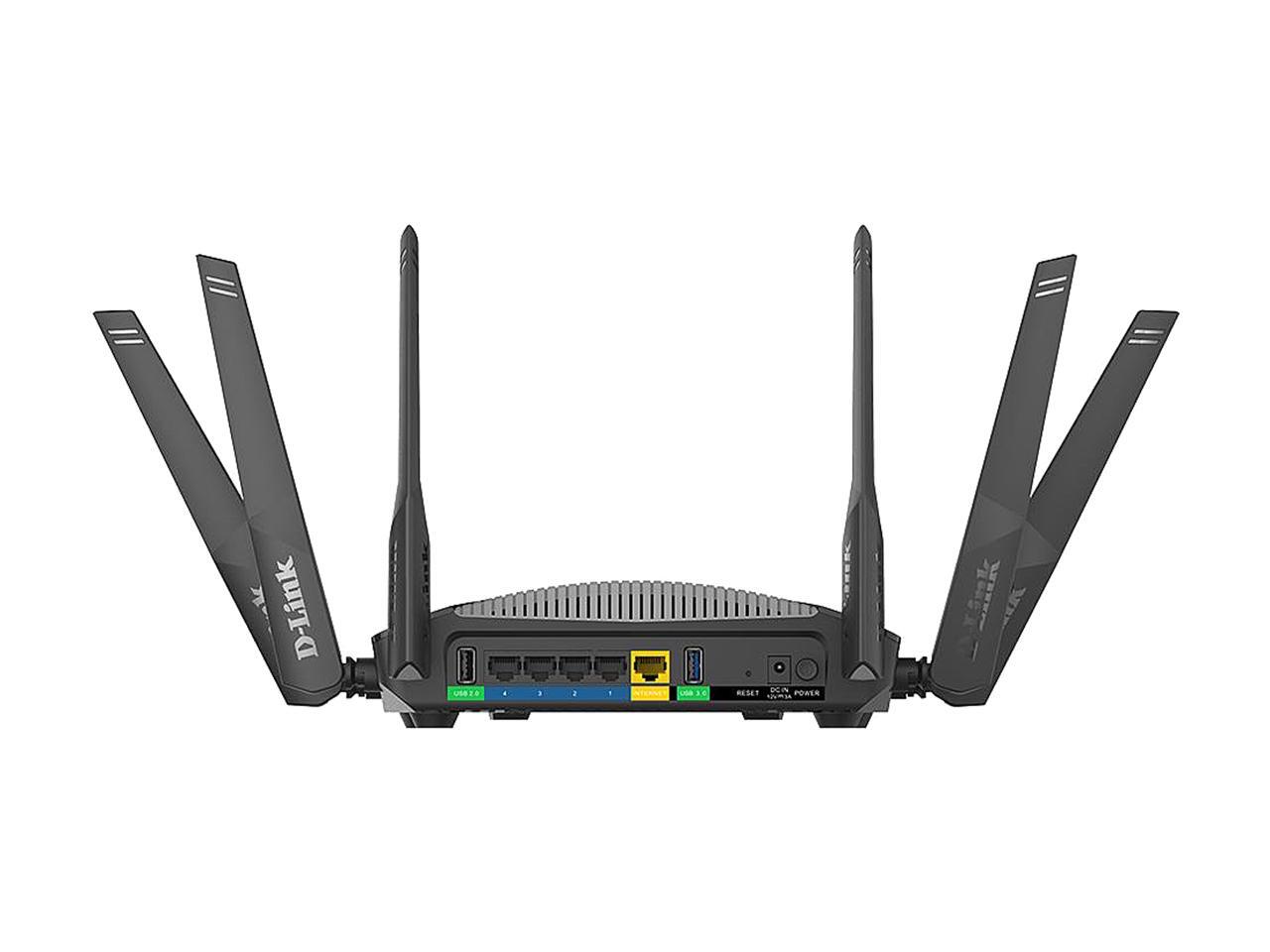 D-Link DIR-3040 Smart AC3000 High Power Wi-Fi Tri Band Gigabit Router ...