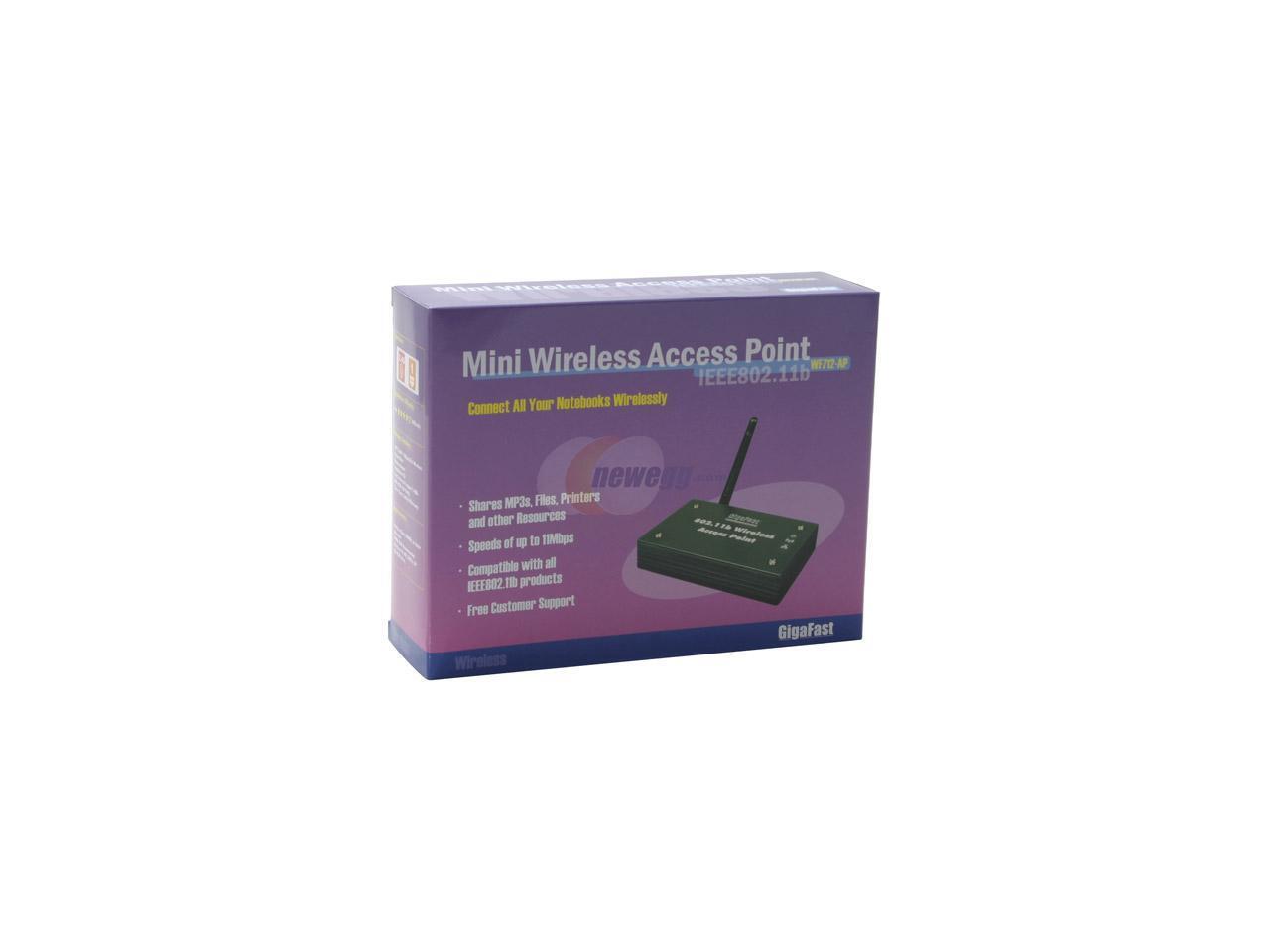 GIGAFAST WF712-AP 11Mbps Mini Wireless Access Point - Newegg.com
