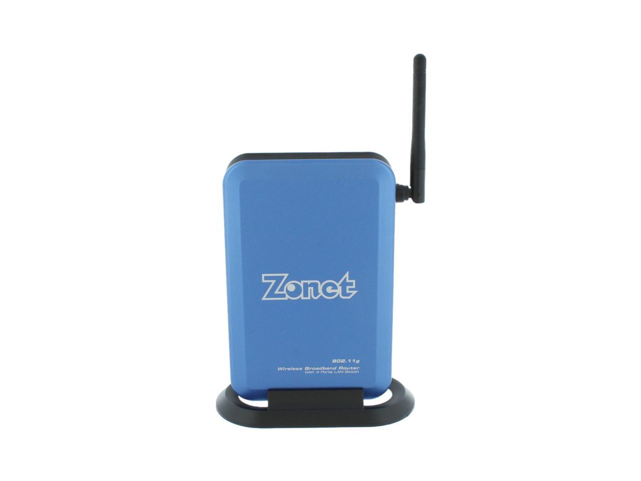 Zonet ZSR1134WE Wireless Broadband Router w/ 4pt LAN Switch - Newegg.com