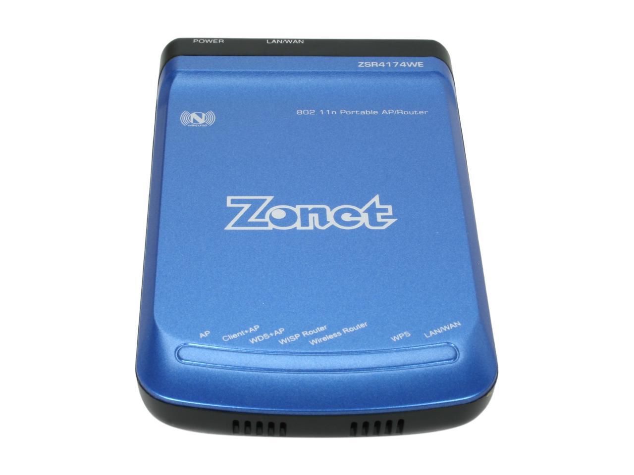 Zonet ZSR4174WE Wireless Portable AP/Router - Newegg.com
