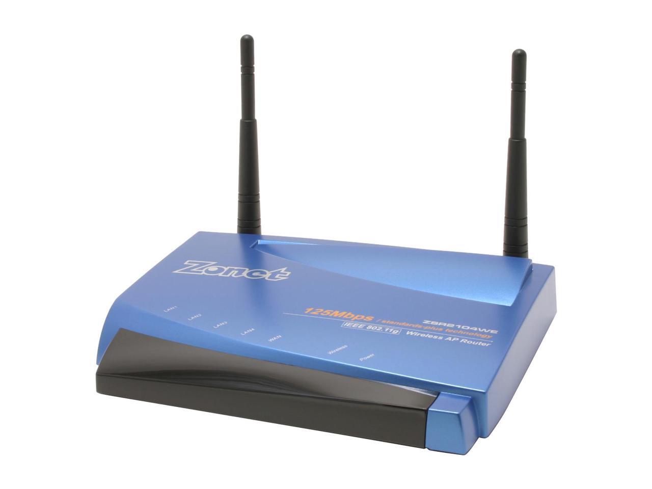 Zonet ZSR2104WE 125Mbps Wireless Broadband Router - Newegg.com