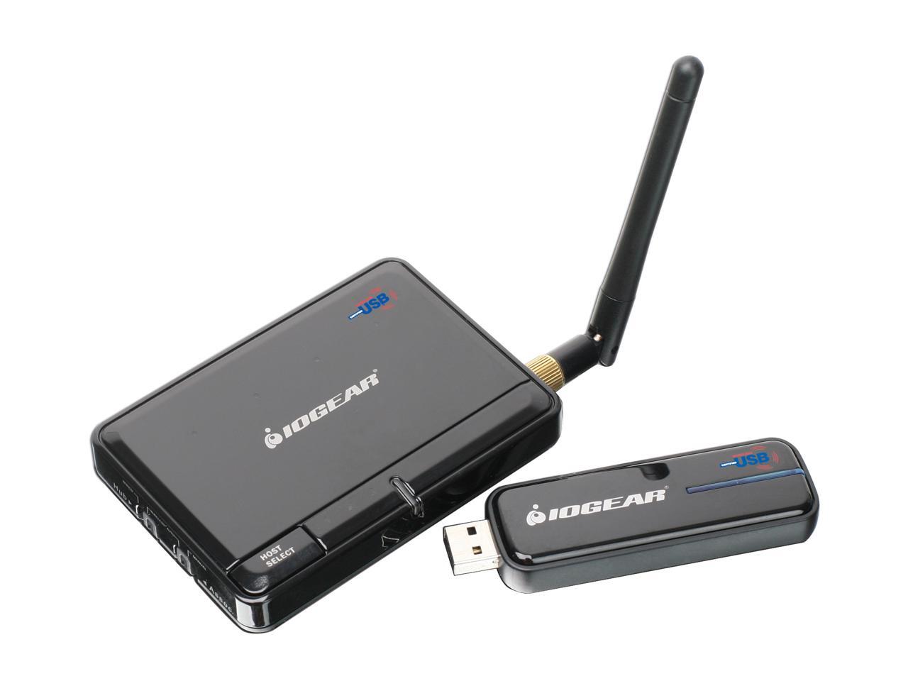 IOGEAR GUWH104KIT Wireless USB Hub and Adapter - Newegg.com